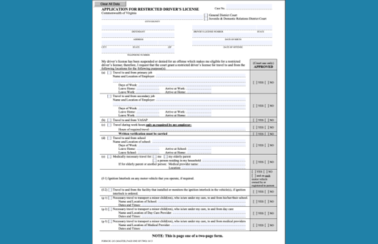 Driver's License Restoration